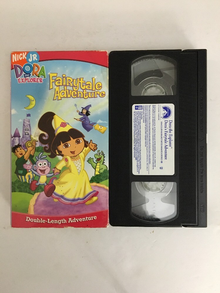 Dora The Explorer(VHS 2004)Fairytale Adventure-Double Feature-TESTED ...
