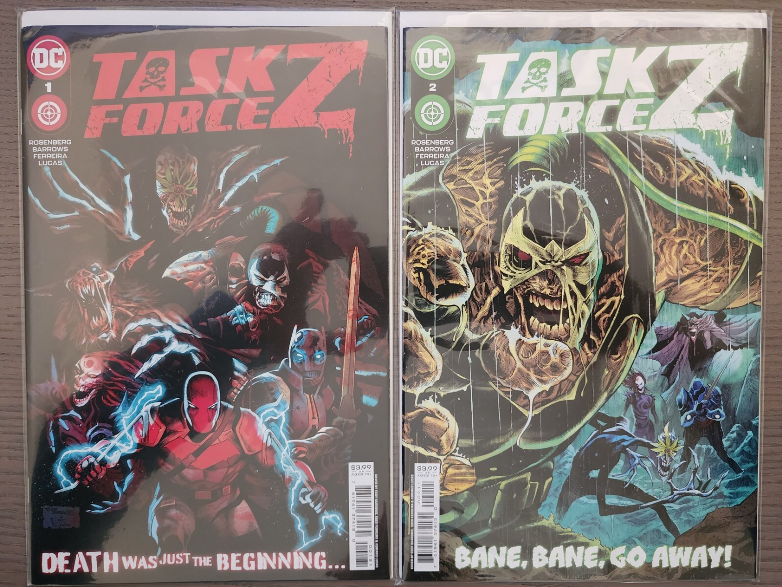 Task Force Z #1 & 2 - Set of 2 - Cover A - DC 2021 NM+ | eBay