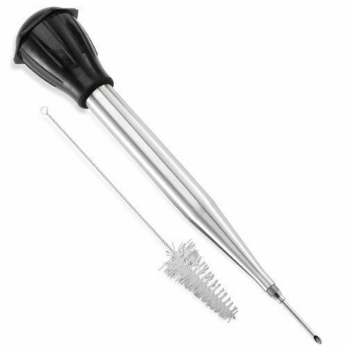 HIC 5902 Baster With Cleaning Brush Injection Needle Stainless Steel ...