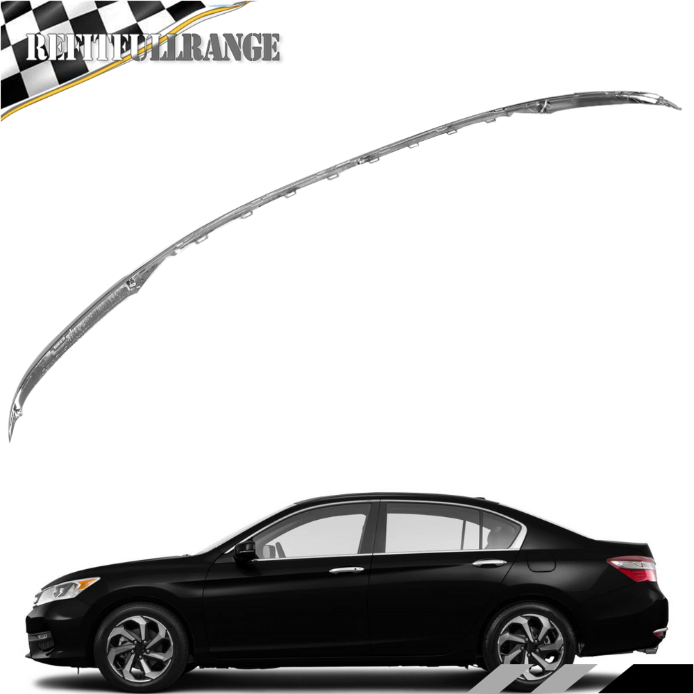 HO1144102 Bumper Cover Rear Lower Chrome Molding Trim For Honda Accord ...