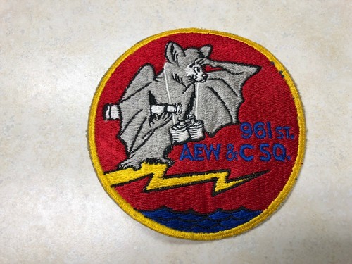 961st Airborne Early Warning and Control (AEW&C) Squadron USAF Patch | eBay
