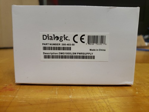 Dialogic SANGOMA DMG1008LSW Power Supply - NEW SEALED | eBay