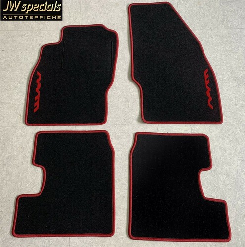 Auto Tappeto Tappetini Set per Opel Adam Scritta Nero Bordeaux ...