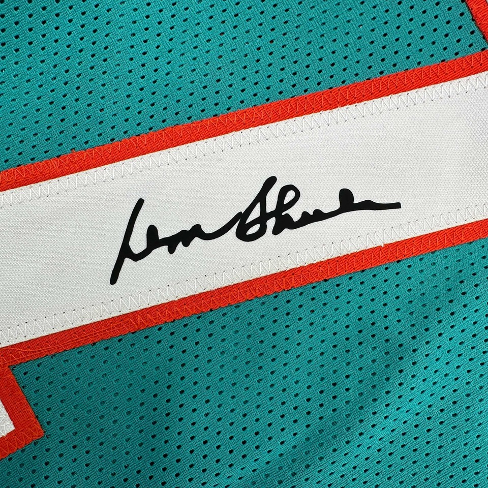Facsimile Autographed Don Shula 1972 Undefeated Miami Teal Reprint ...