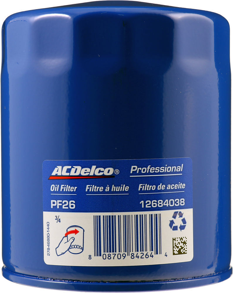 AC-Delco PF26 - cross reference oil filters | oilfilter-crossreference.com