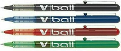 Pilot V Ball 07 Rollerball Pen - All Colours & Multiple Quantities ...