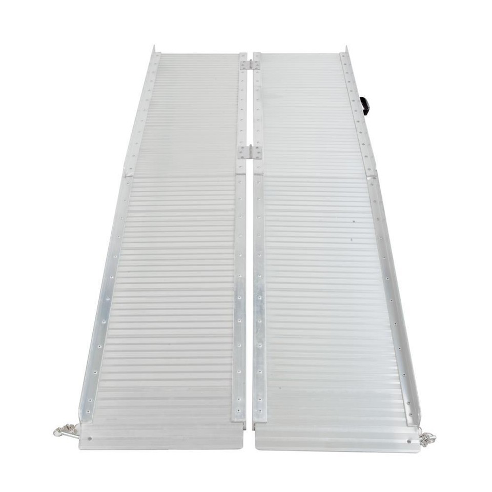 6ft Multi-fold Wheelchair Ramp Mobility Scooter Portable Carrier 600lbs ...