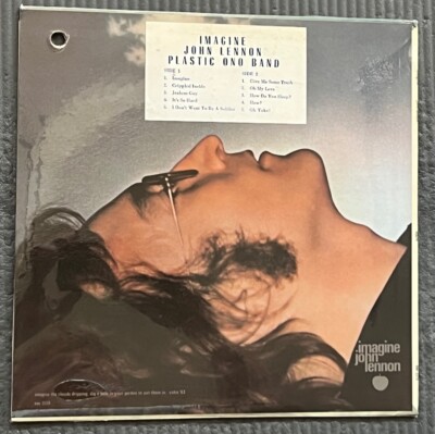 BEATLES John Lennon IMAGINE orig '71 FACTORY SEALED 1ST PRESS SEALED w ...