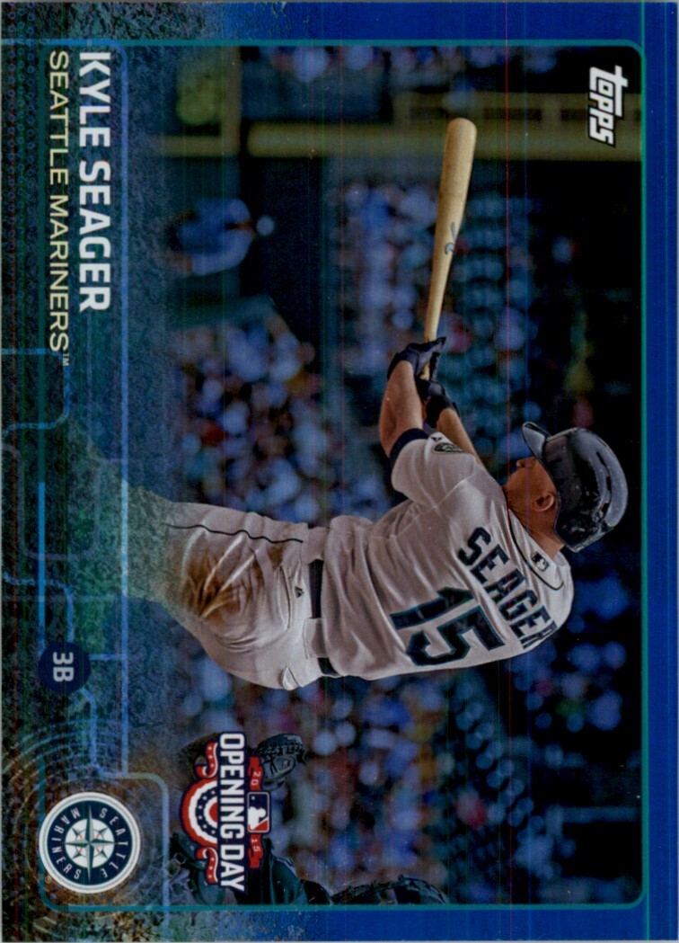 2015 Topps Opening Day Blue Foil #73 Kyle Seager | eBay