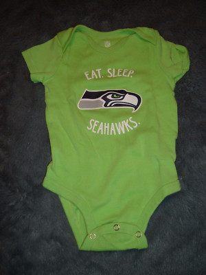 NFL Seattle Seahawks Football Infant 6 Months One Piece | eBay