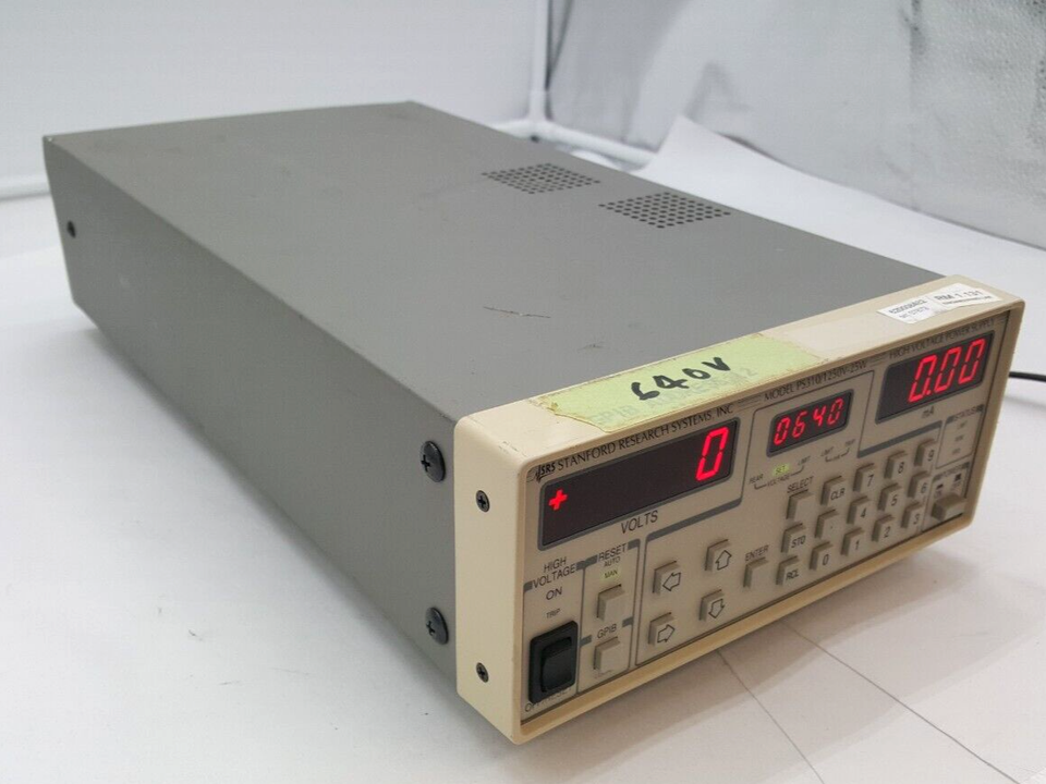 Stanford Research Systems SRS PS310/ 1250V-25W High Voltage Power ...