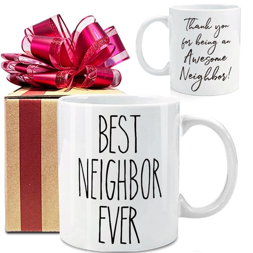 Best Neighbor Ever Farewell Mug Gift for Neighbors, New Home ...