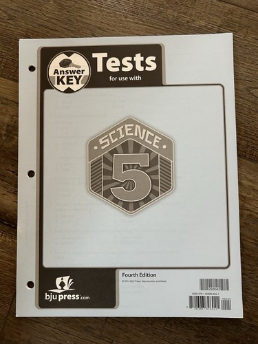 BJU Bob Jones SCIENCE 5 Teacher’s Edition 4th Ed | eBay