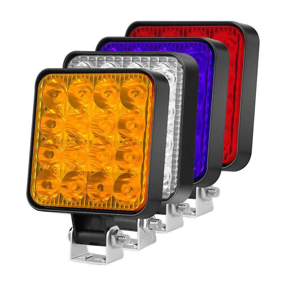 1x LED Car Work Light Daytime Running Light Auxiliary Light Universal ...
