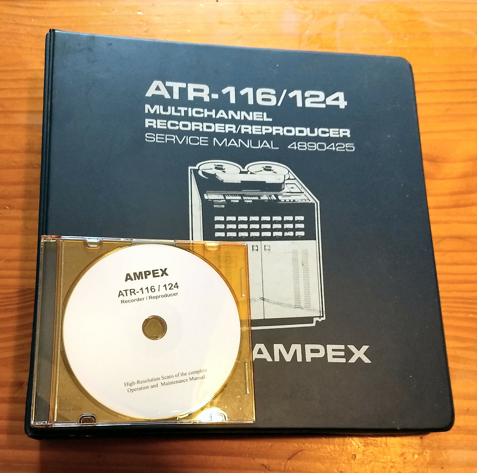 AMPEX ATR-116/124 Multichannel Recorder / Reproducer Service Manual on ...