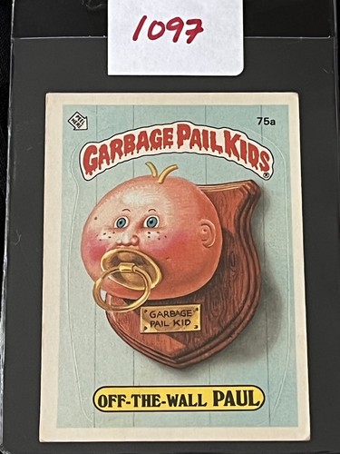 1985 Garbage Pail Kids Card Series 2 OS2 Glossy Back GPK Off-The-Wall ...