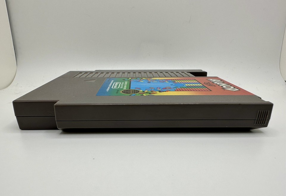 Arkanoid ( Nintendo NES 1986 ) Rare Tested Game w/ Vaus Controller ...