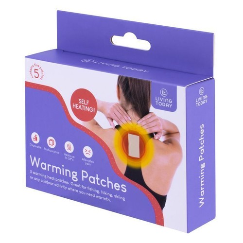 6pc Living Today Self Warming Personal Body Multipurpose Adhesive ...