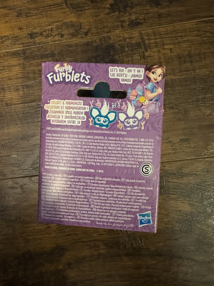 Furby Furblets Ree-Mix Mini Friend, 45+ Sounds And Music, Speaks Only ...