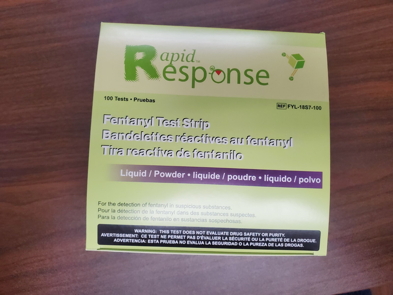 Rapid Response Test Strips 1 Box Of 100 | eBay