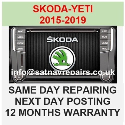 SKODA YETI MEDIA FAULTY TOUCH SCREEN FIXING REPAIR SERVICE | eBay UK