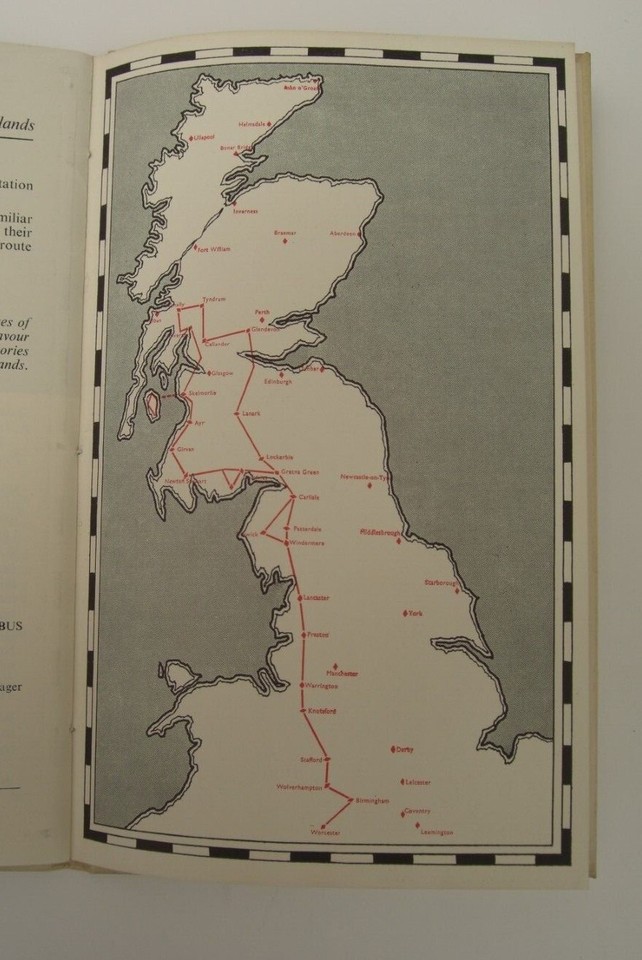 Midland Red Bus Tour Book Galloway Isle Of Arran & Western Highlands ...
