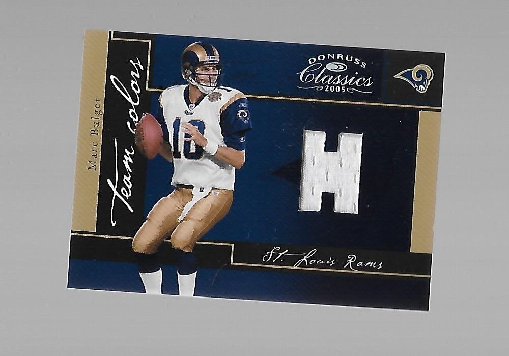 2005 Mark Bulger, Donruss Classics, Team Colors, Jersey, Numbered 86/99 ...