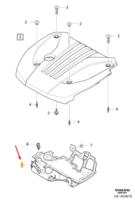 VOLVO XC60 2021 AUXILIARY PROTECTION 32335621 for sale online | eBay