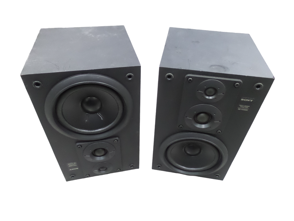 Sony SS-H3300 Bookshelf Speakers - Free Shipping | eBay
