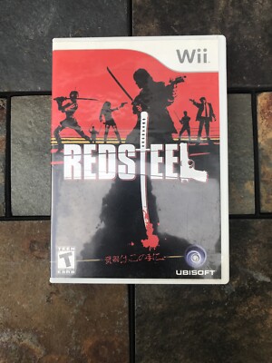 Nintendo Wii Game Red Steel with Manual Authentic Tested Free Shipping ...