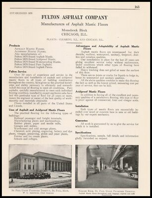 1922 St Paul Union Passenger Terminal Photos Fulton Asphalt Co. Chicago ...