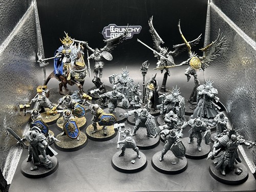 Warhammer Age of Sigmar Stormcast Eternals Army Lot some painted | eBay