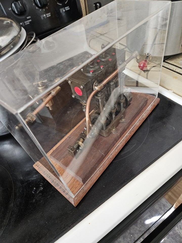 Steam Engine - Boat - Model Engine - 2 Cylinder Large | eBay