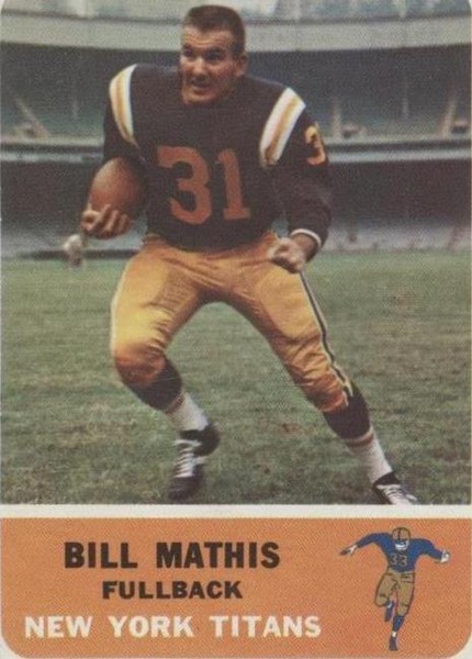 1962 Fleer - #62 Bill Mathis, Bill Mathis for sale online | eBay