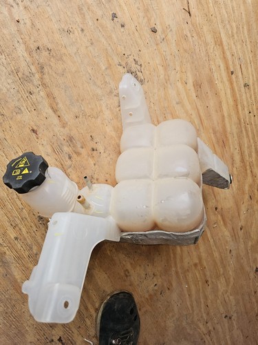 2019-2024 2500 3500 RAM Engine Coolant Reservoir Mopar 68370066AC OEM w ...