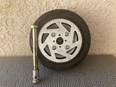 Go-ped Rear Wheel Goped Original OEM ESR750 ex Good Sprocket Tire Axle ...