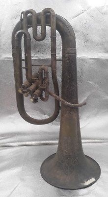 Vintage 1914 Conn Upright Baritone Horn - Project Horn | eBay