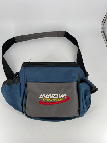 Innova Disc Golf Blue/Gray Standard Shoulder Bag W/Removeable Disc ...