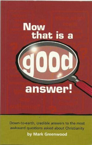 Now that is a good answer! By Mark Greenwood | eBay