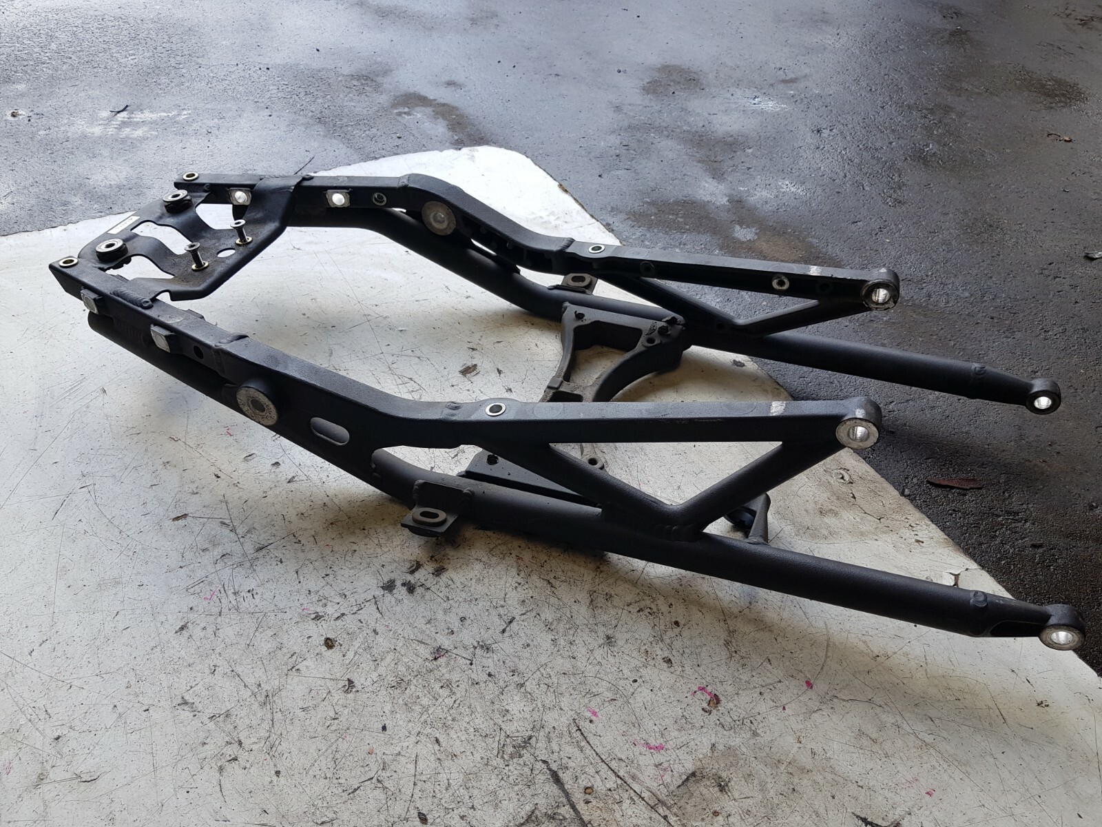 TRIUMPH STREET TRIPLE 2009 MODEL REAR SUB FRAME MOTORCYCLE RESTORER | eBay