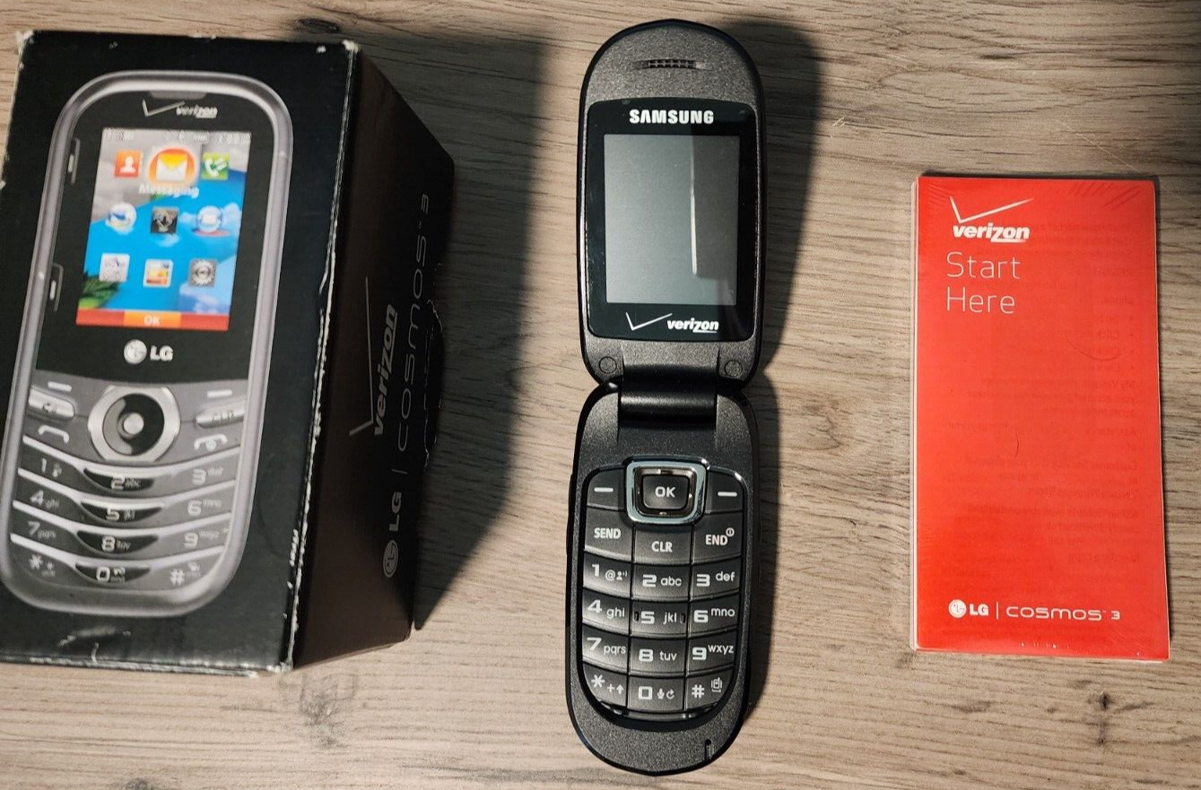 LG Cosmos 3 VN251S - Black (Verizon) Cellular Phone for sale online | eBay