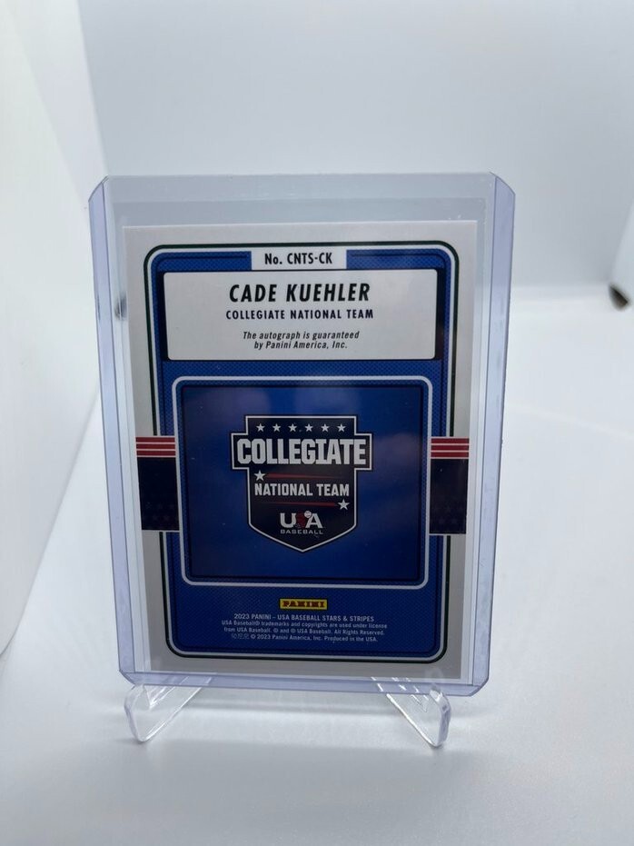 2023 Stars & Stripes Jack McKernan 15U National Team USA Auto RC Rookie ...