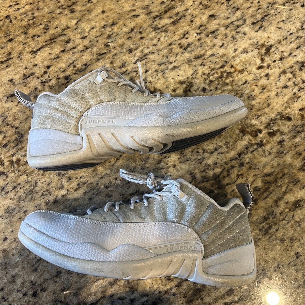 Nike Air Jordan 12 XII Men's Size 8 Retro Low Wolf Grey Nike Air Jordan 12 XII Men's Size 8 Retro Low Wolf Grey