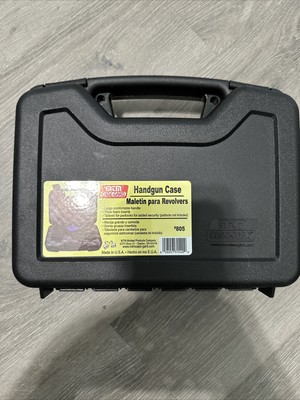 MTM 805-40 Single Handgun Pistol Case - Black 26057315409 | eBay