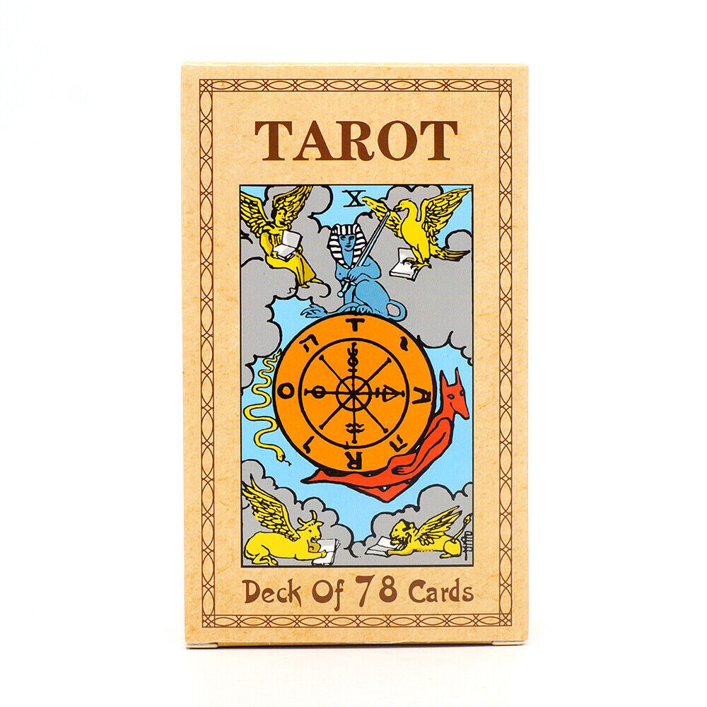 Rider Waite Classic Tarot Card Deck 78 Cards With Beginner Guidebook ...