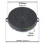 Cooker Hood Filters for CATA CH60SS CH70SS CH90SS Carbon Charcoal ...