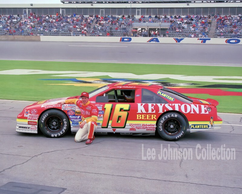 1992 Wally Dallenbach Jr at Daytona - 4x6 photo - Free Shipping | eBay