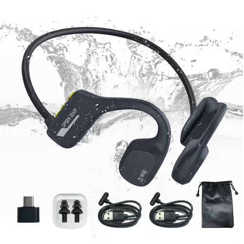 TOPVISION OPENEAR Bone X2-Price Conduction Swim Headphones, Open Ear ...