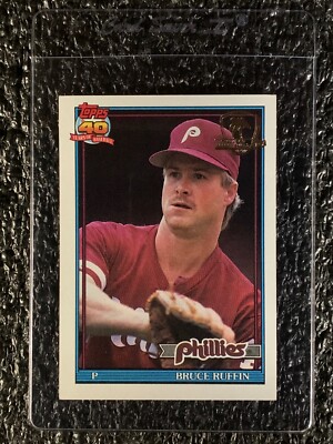 1991 Topps Desert Shield #637 Bruce Ruffin EX/MT | eBay