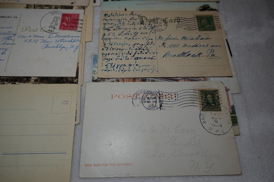 Postcard Lot Huge Collection 1,000+ Places Locations 1905-1972 Antique ...